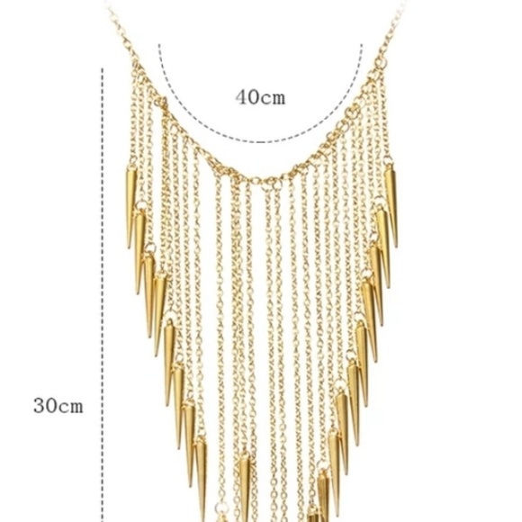 shineland | Jewelry | Collar Fashion Rivet Pendant Necklace | Poshmark